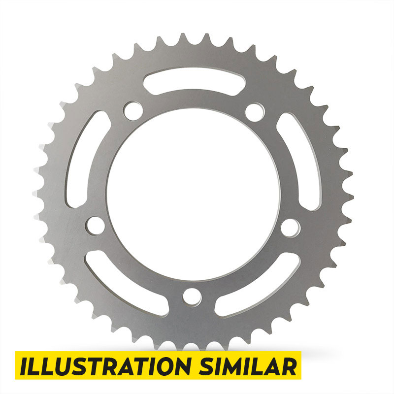 Sprocket aluminium, silver, T44, 520 | 2771B001B44