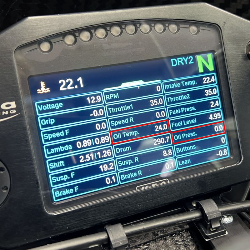 alpha Racing Sensoren und Aktoren zur Datenerhebung