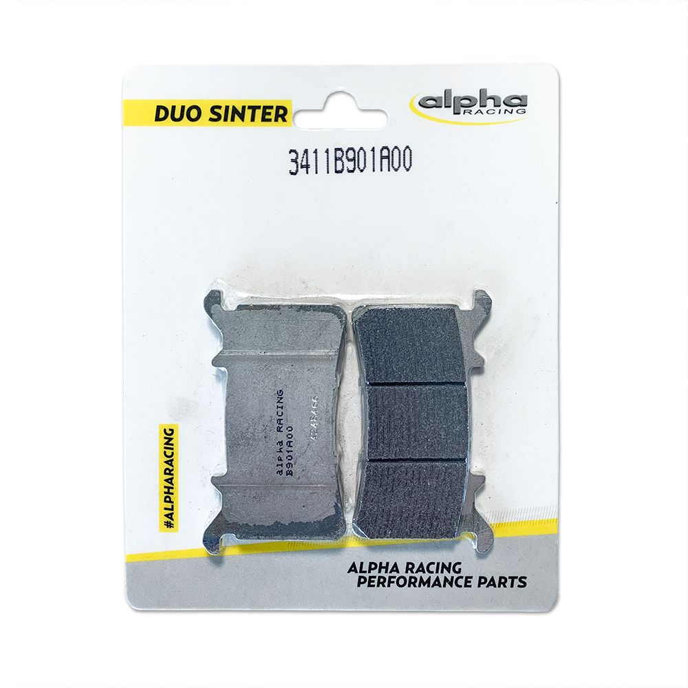 Brake pad set Duo Sinter, Nissin caliper | 3411B901A00